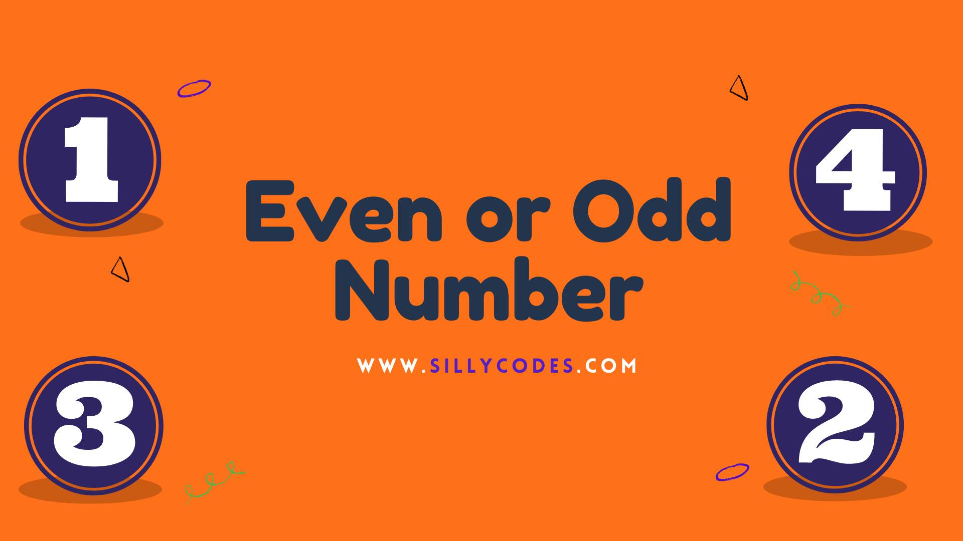 Check Even Or Odd Number Program In C SillyCodes