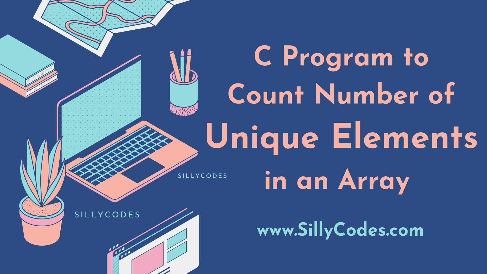 Count Number Of Unique Elements In Array In C Language